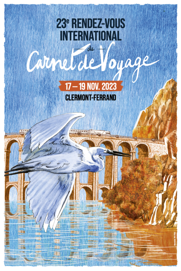 2023 Affiche et Collector / 23e édition - Rendez-vous international du carnet de voyage
